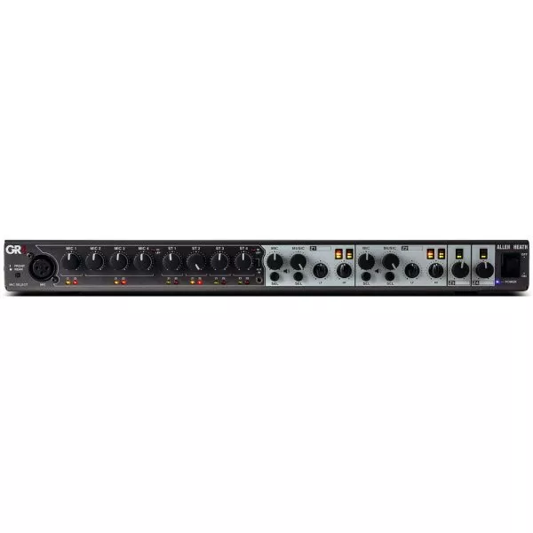 The Music People B2B - 4 mic + 4 stereo, 4 zone rack mount mixer with du...