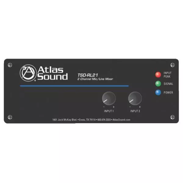 The Music People B2B - TSD Series Two Channel Mixer - Atlas Sound